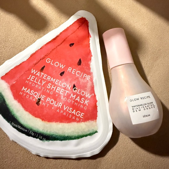 Glow Recipe | Makeup | Glow Recipe Watermelon Glow Jelly Mask And Serum ...